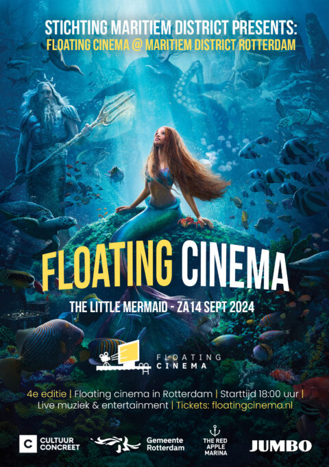Floating Cinema op zaterdag 14 september | Erfgoedhavens Rotterdam